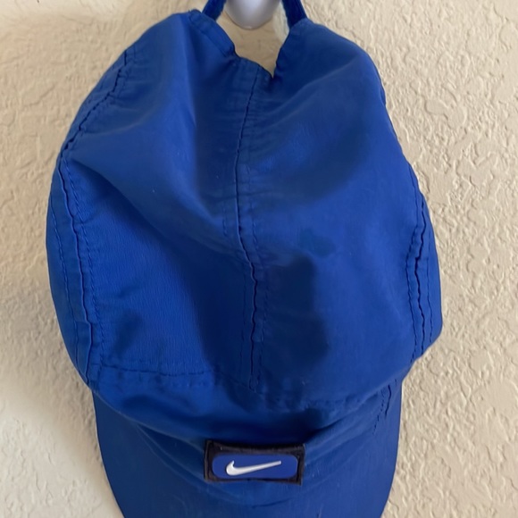 Nike | Accessories | Nike Blue Five Panel Hats Velcro Strap | Poshmark